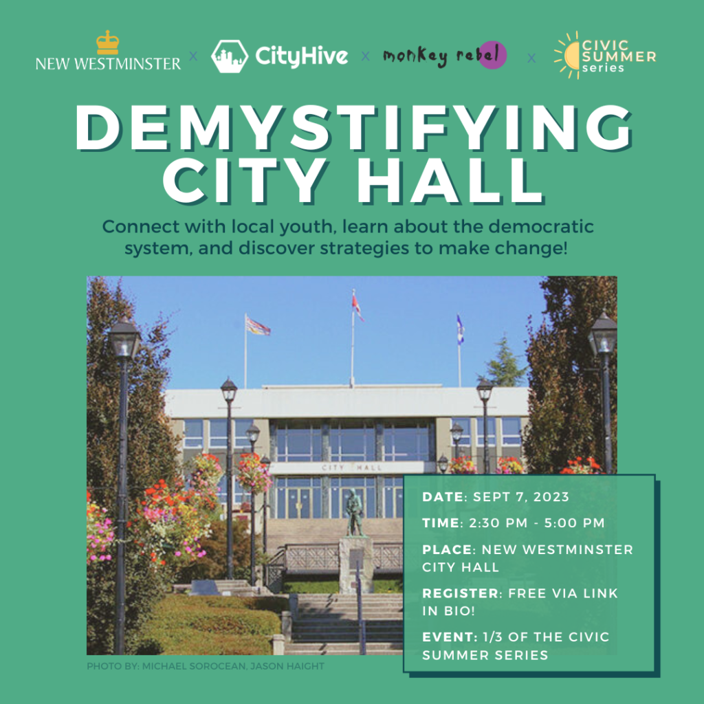 CityHive: Demystifying City Hall Tour at New Westminster City Hall