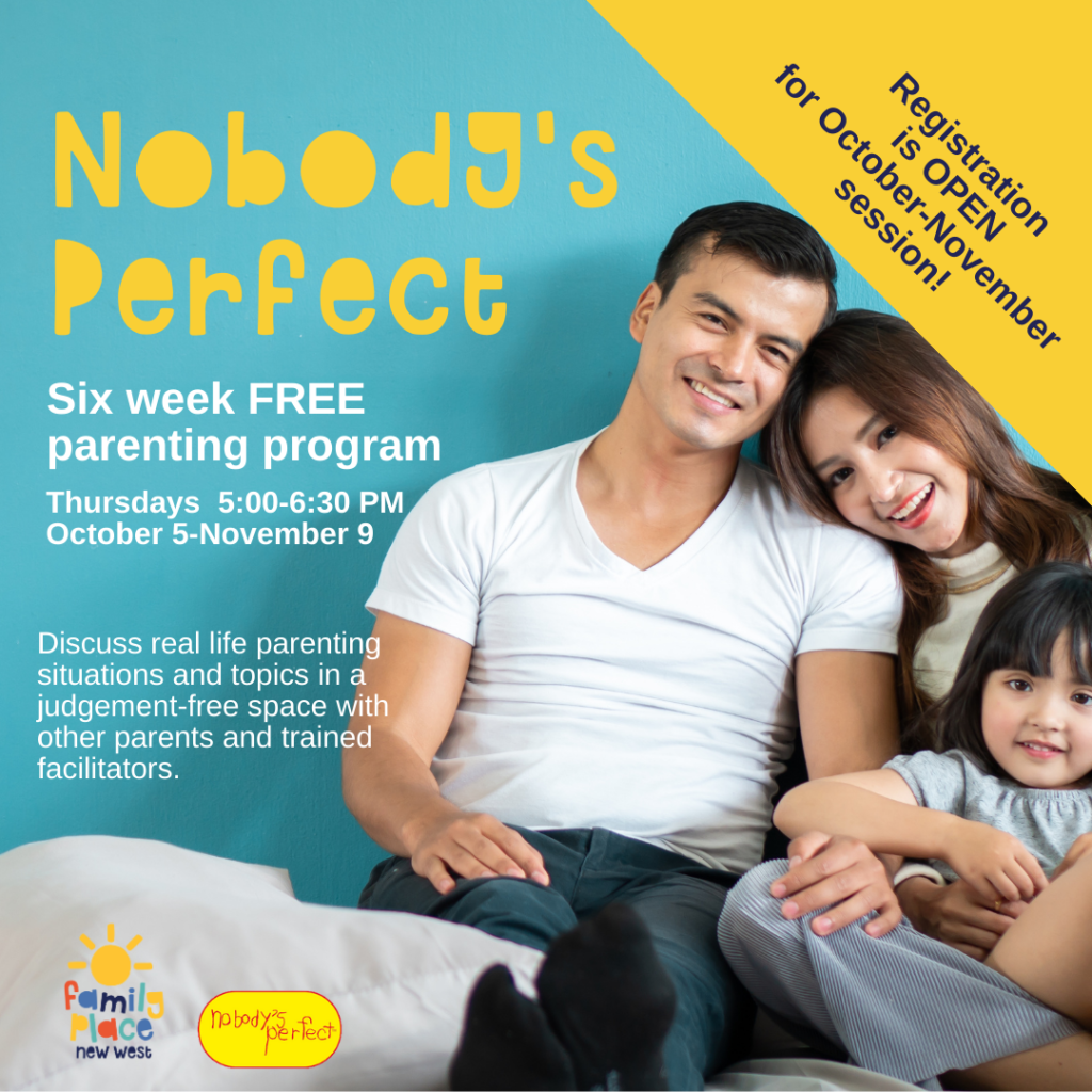 Nobody's Perfect Parenting Program - SVP Vancouver